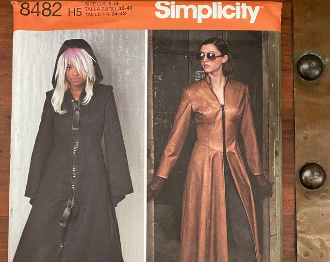Simplicity 8482 Costume Sewing Pattern UNCUT Coat Post Apocalyptic ...