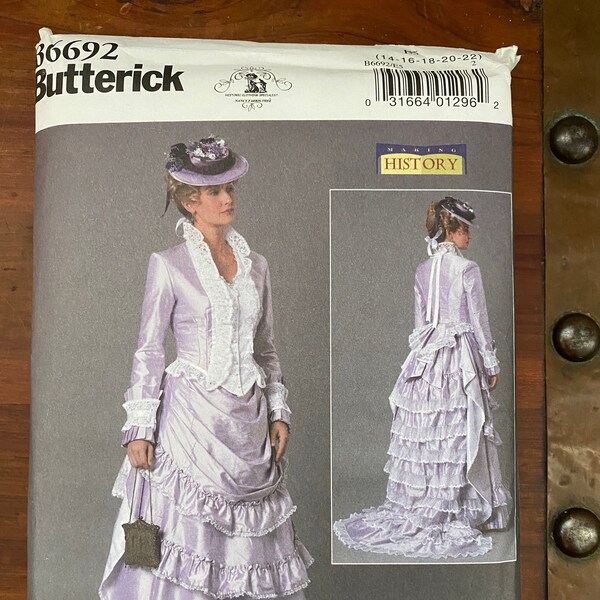 Bustle Skirt Pattern - Etsy