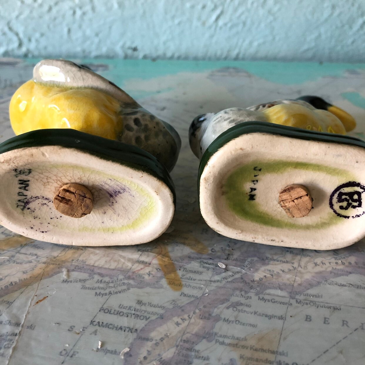 Mallard Duck Salt & Pepper Shaker Farm Country Kitsch | Etsy