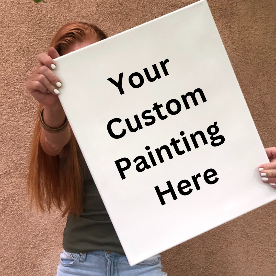 Custom Birth Painting 8 X 10 Matte Board - Etsy