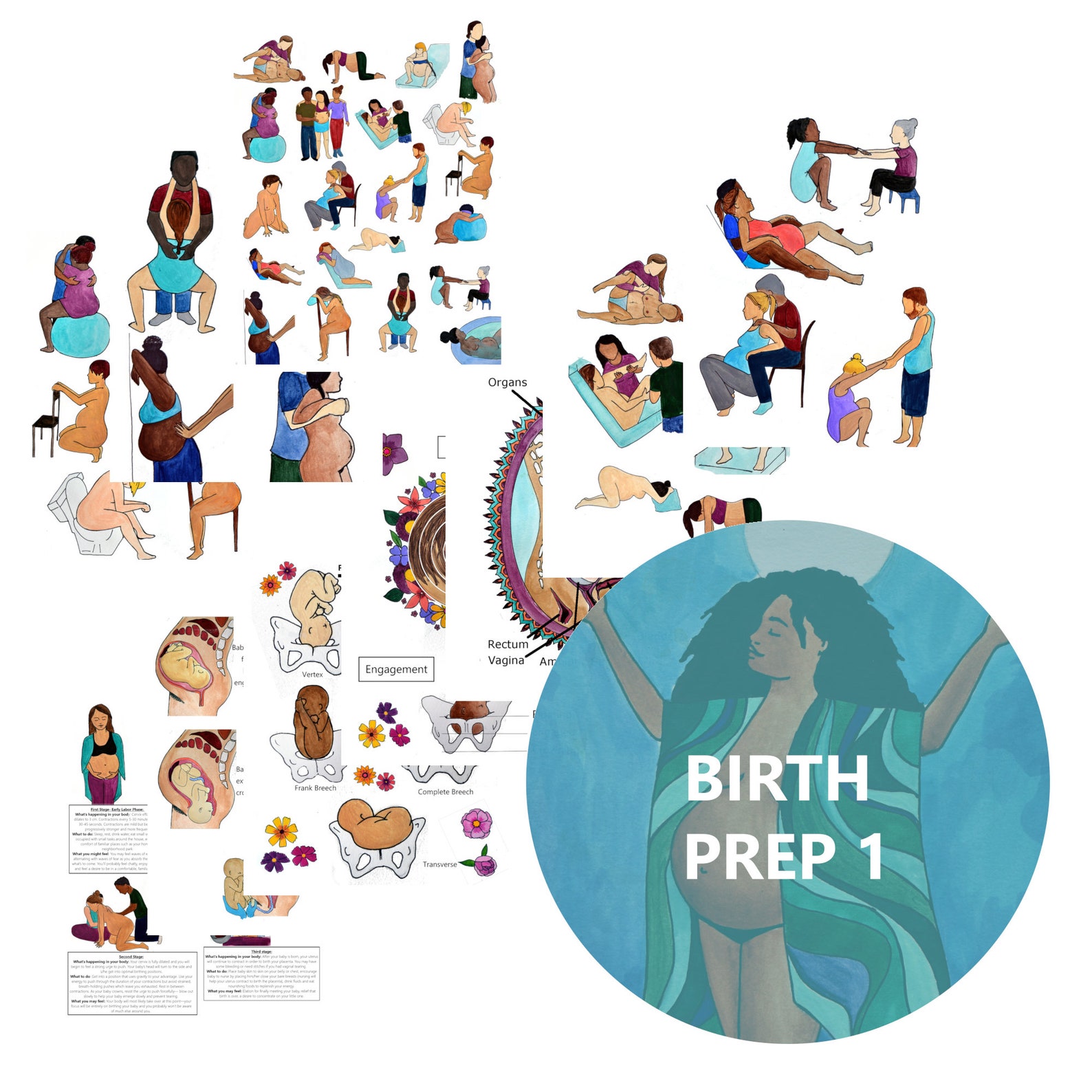 DIGITAL the NEW Birthworker Bundle/ Childbirth Education/ | Etsy