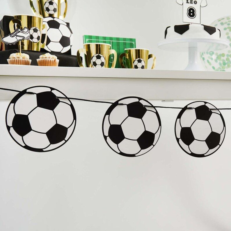Soccer Sport Garland Banner | Soccer Sport Party Decorations | Sport ...