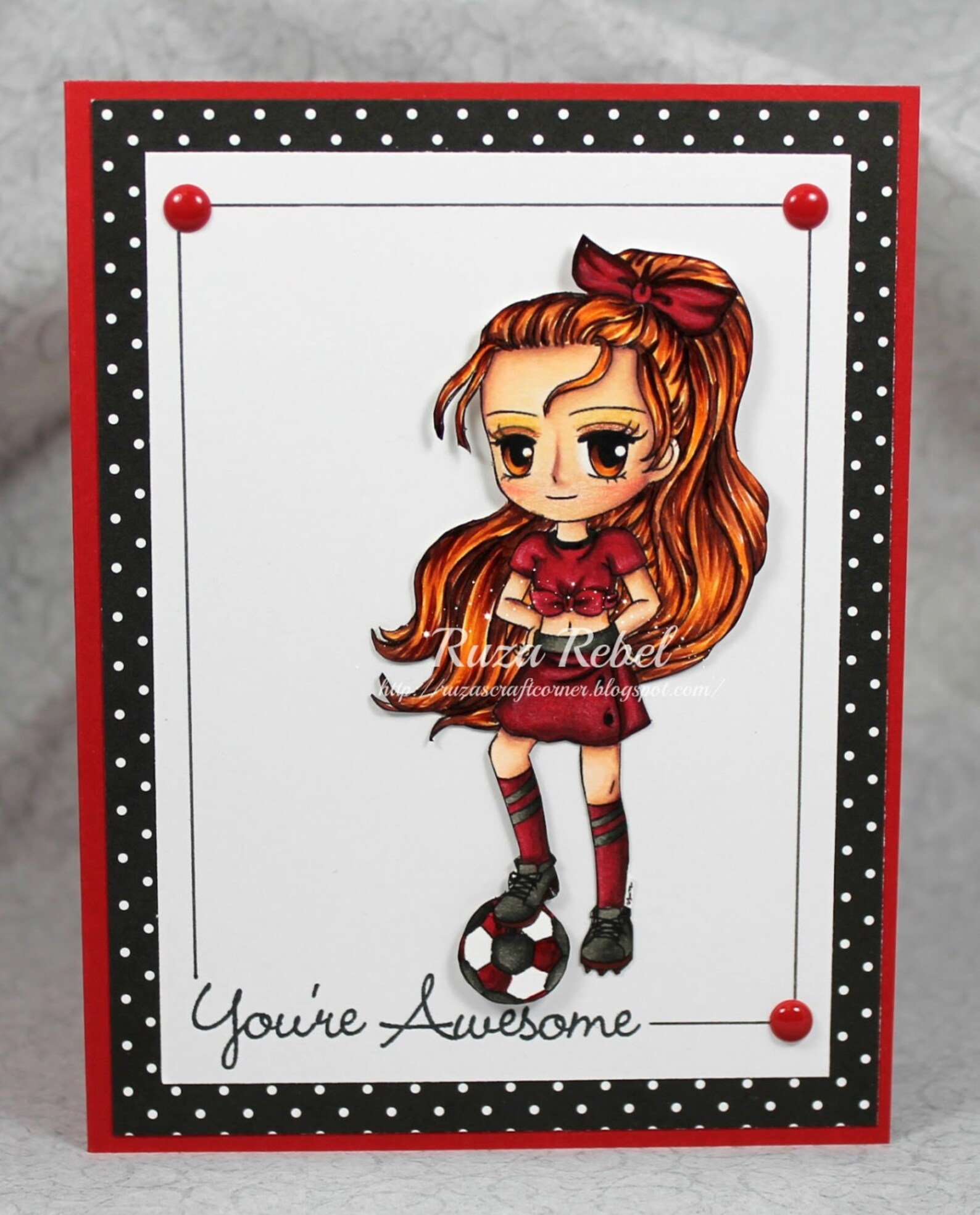 Digital Stamp-soccer Player Jane Digi Stamp Printable Line - Etsy