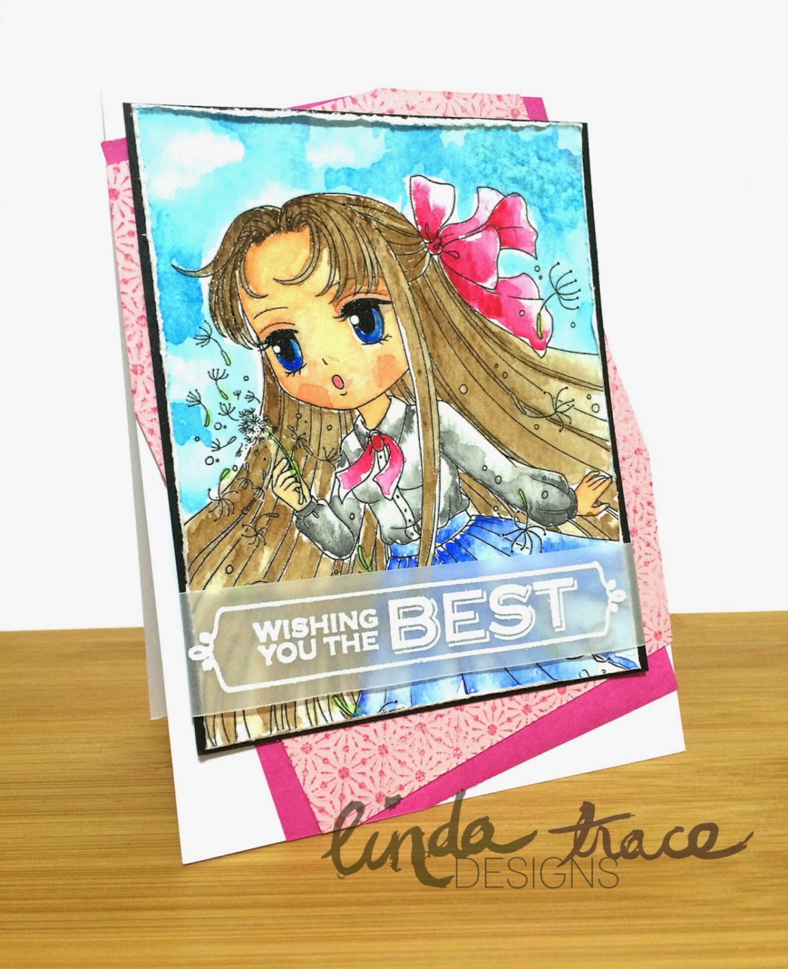 Digital Stamp April185, Digi Stamp, Coloring Page, Printable Line Art ...