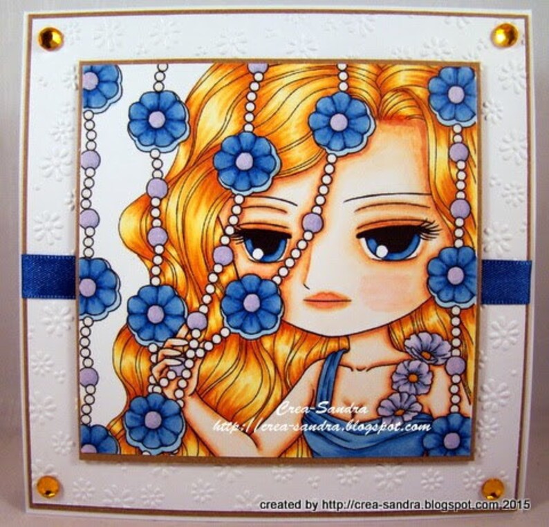 Miss Daisy Digital Stamp Instant Download Digi Stamp Line - Etsy