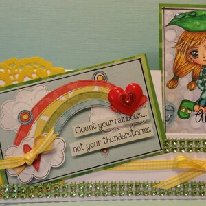 Digital Stamp-april's Rain9, Instant Download, Cute Digi Stamp ...