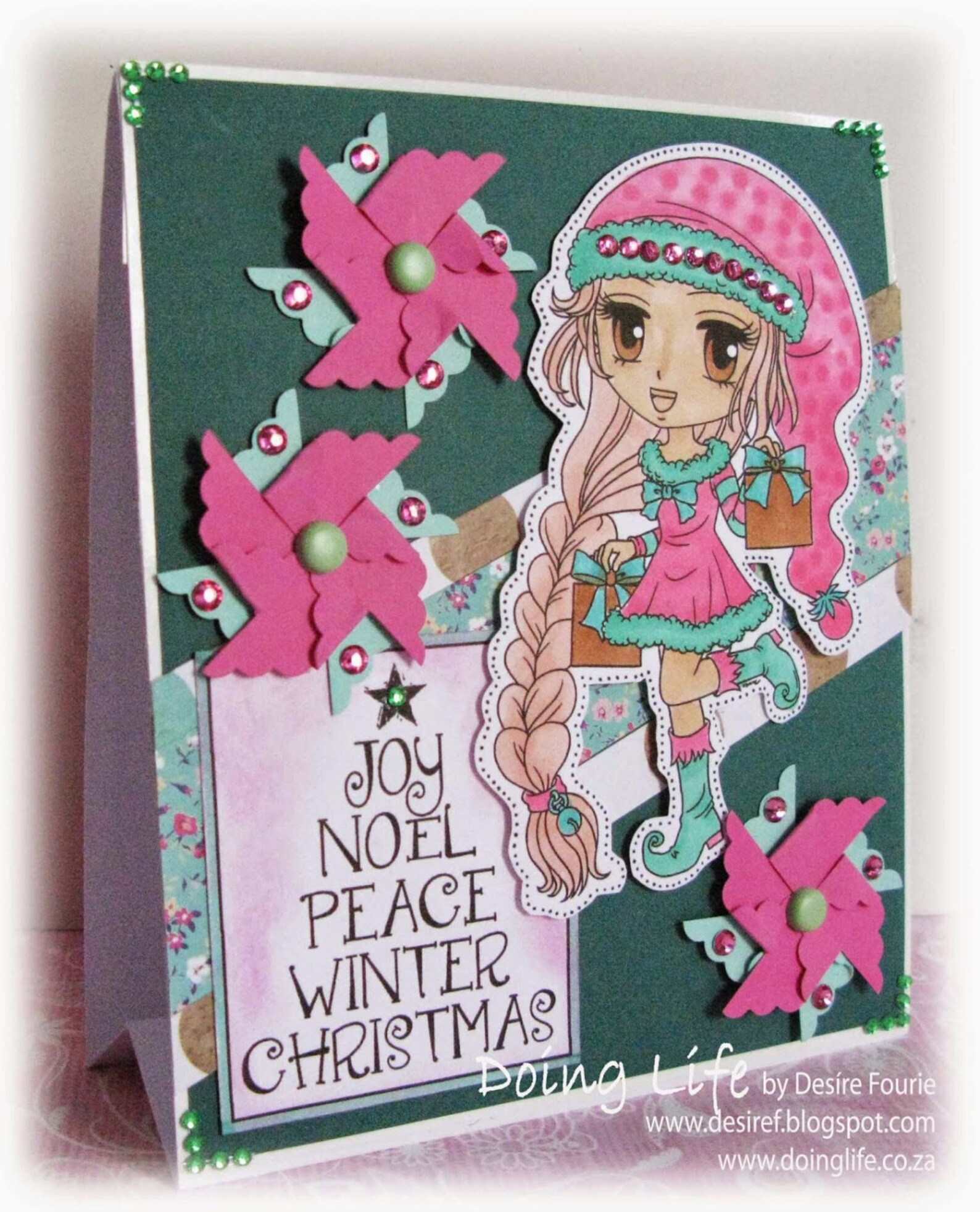 Elf Digi Stamp, Christmas Digital Stamp - Elfie Elizabeth(#149 ...
