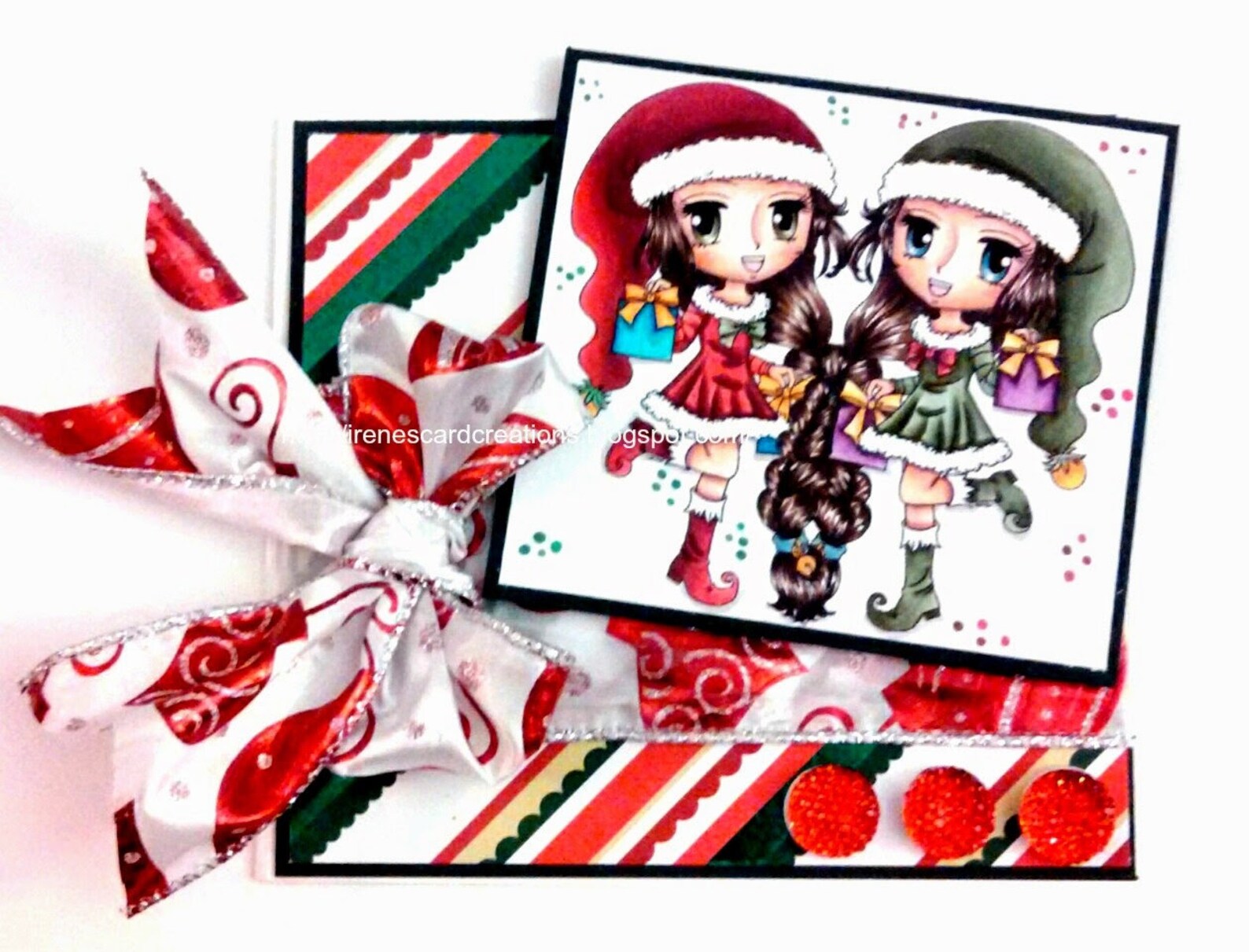 Elf Digi Stamp, Christmas Digital Stamp - Elfie Elizabeth(#149 ...