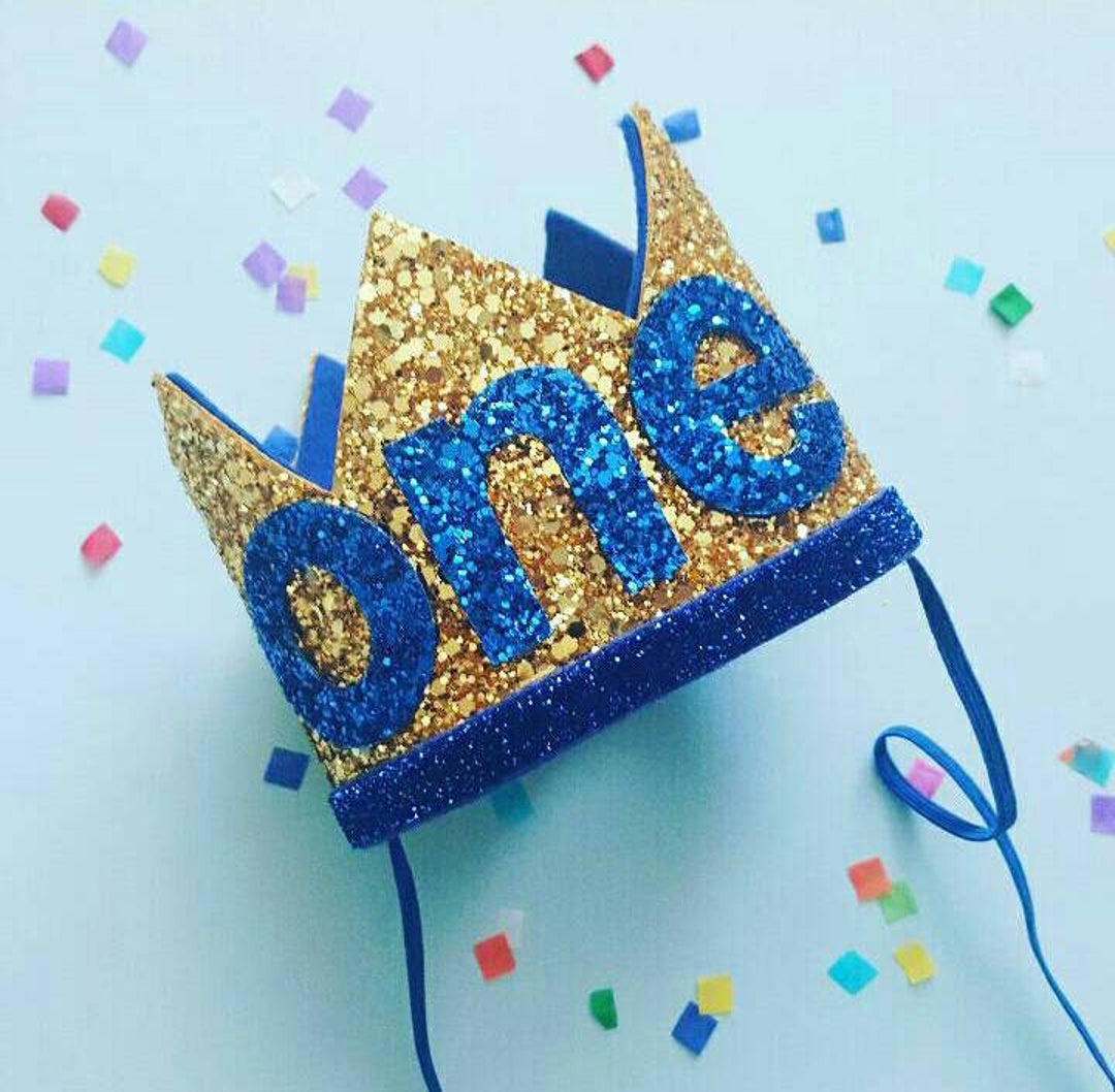 Glittery Birthday Crown Birthday Crown 1st Birthday Birthday Birthday ...