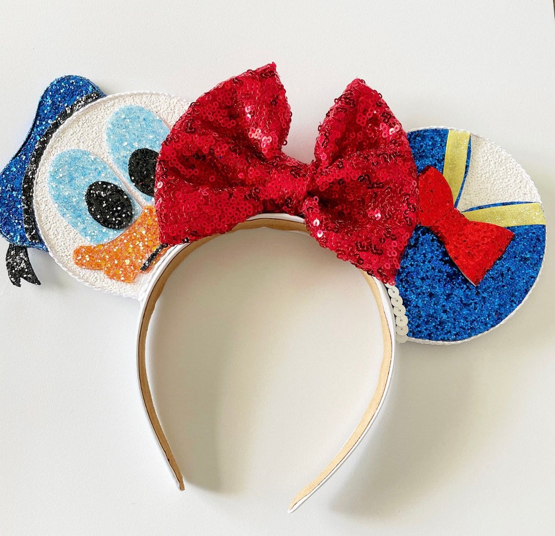 Donald Duck Mouse Ears Mouse Ears Headband Donald Headband - Etsy