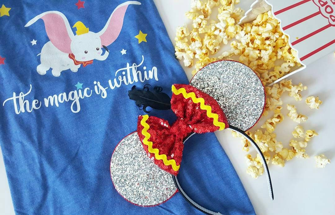 Circus Mouse Ears Headband Mouse Ears Elephant Mouse Ears Mouse Ears ...