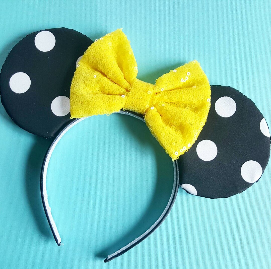 Polka Dot Mouse Ears Mouse Ears Ears Polka Dot Ears Mouse Ears Headband ...