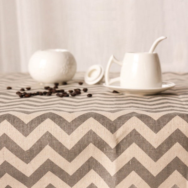Chevron Table Cloth - Etsy