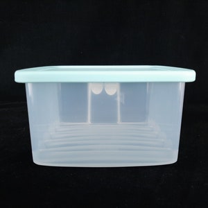 Tupperware Fridge Smart Small Box 1 Litre 6x 6 X 3 1/4 - Etsy