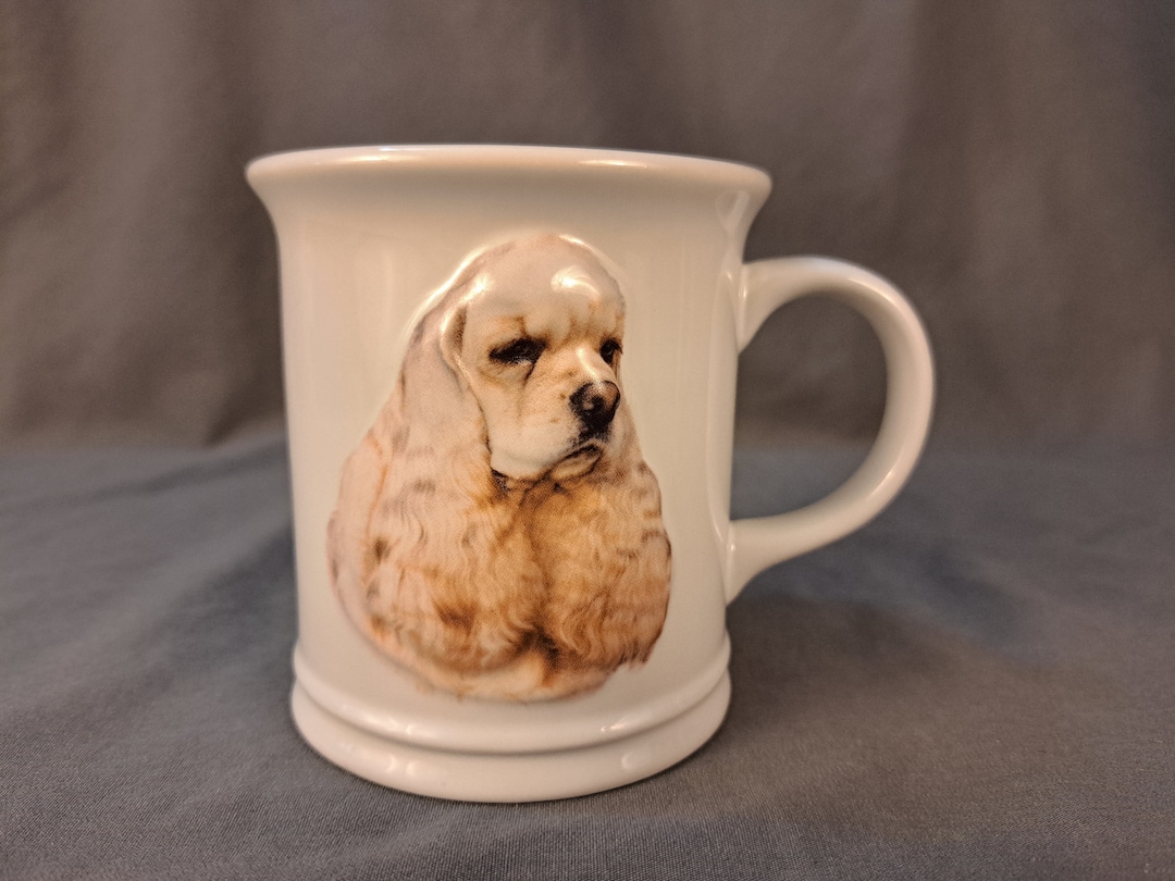 Vintage Xpres Cocker Spaniel Dog Best Friends Originals Coffee Mug Tea ...