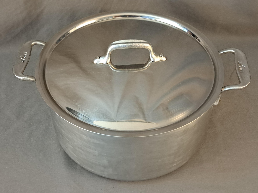 Vintage All-clad Metalcrafters Original Master Chef 508 6 Qt Stock Pot ...