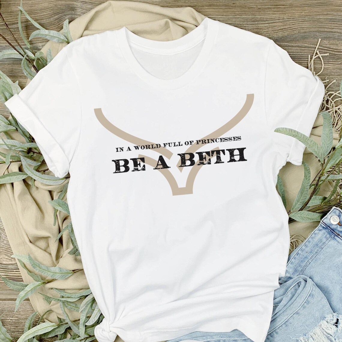 In a World Full of Princesses Be a Beth SVG - Etsy