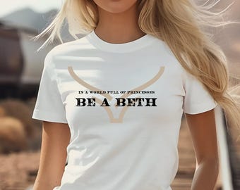 In a World Full of Princesses Be a Beth SVG - Etsy