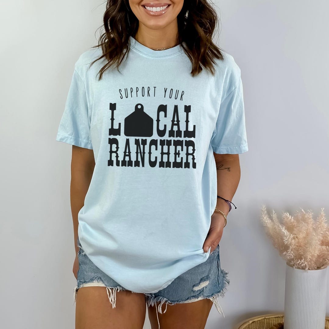 Support Your Local Rancher Svg, Ranchers, Cowboy Rancher, Rancher Gifts ...