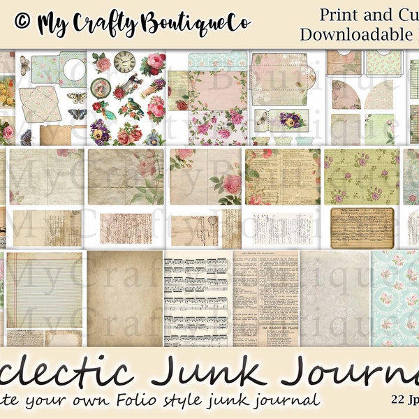 Digital Journal Kit - Etsy