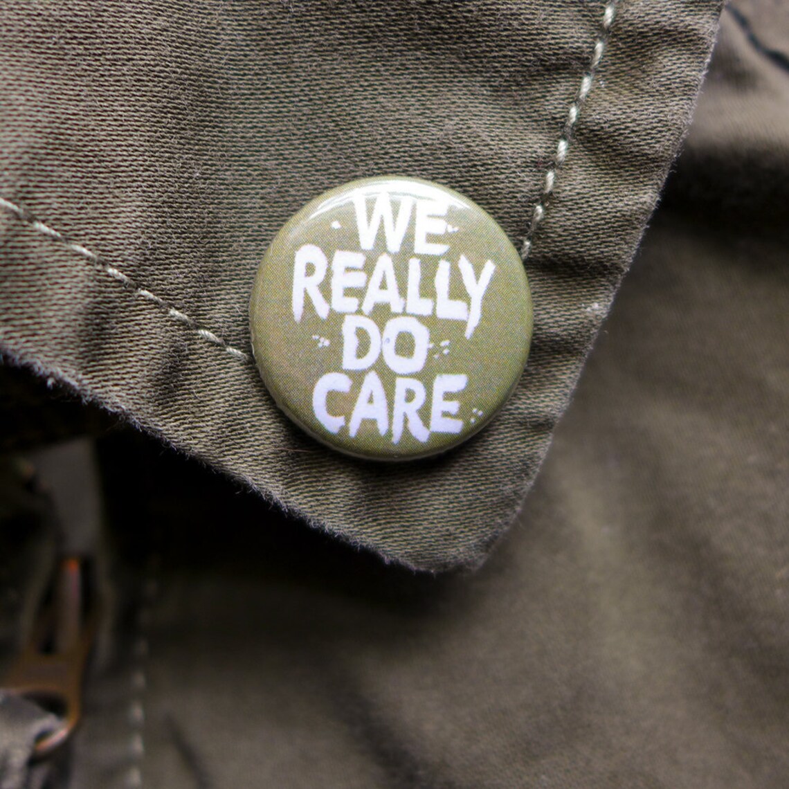 We Really Do Care Button We Should All Care Melania's | Etsy
