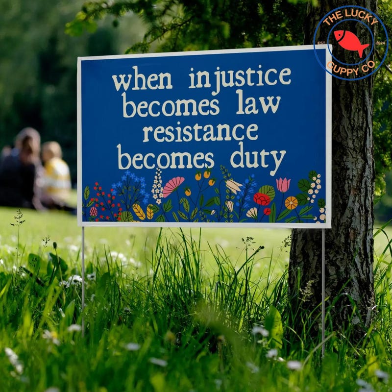 Trump Resistance Yard Signs - Etsy