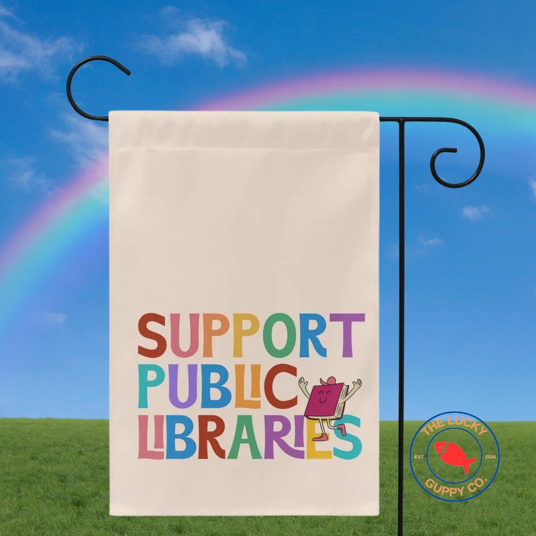 Support Public Libraries House Flag, Ban Assault Rifles Not Books, Ban ...