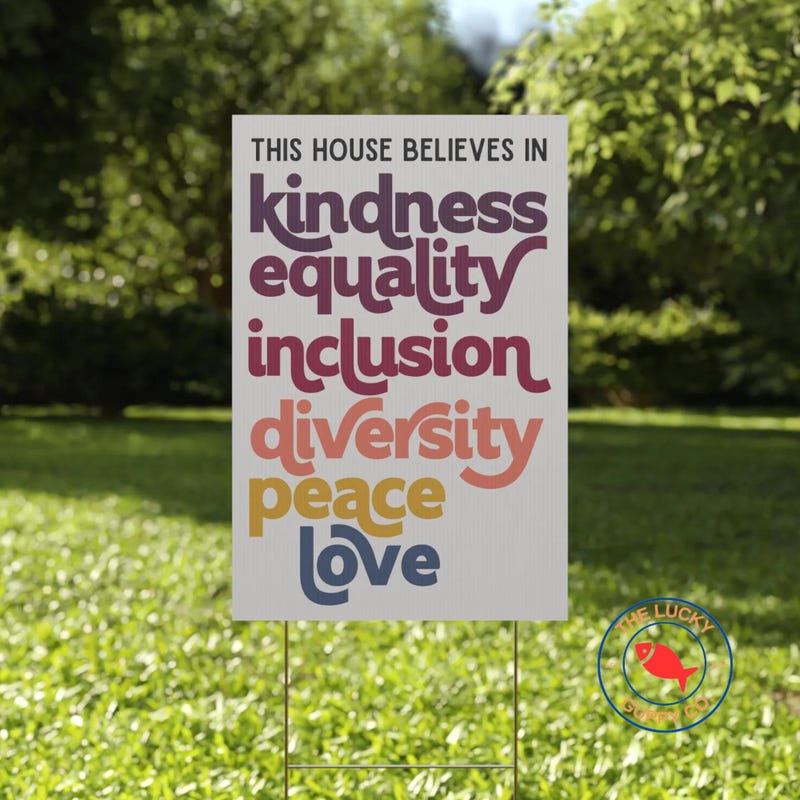 Kindness Sign - Etsy
