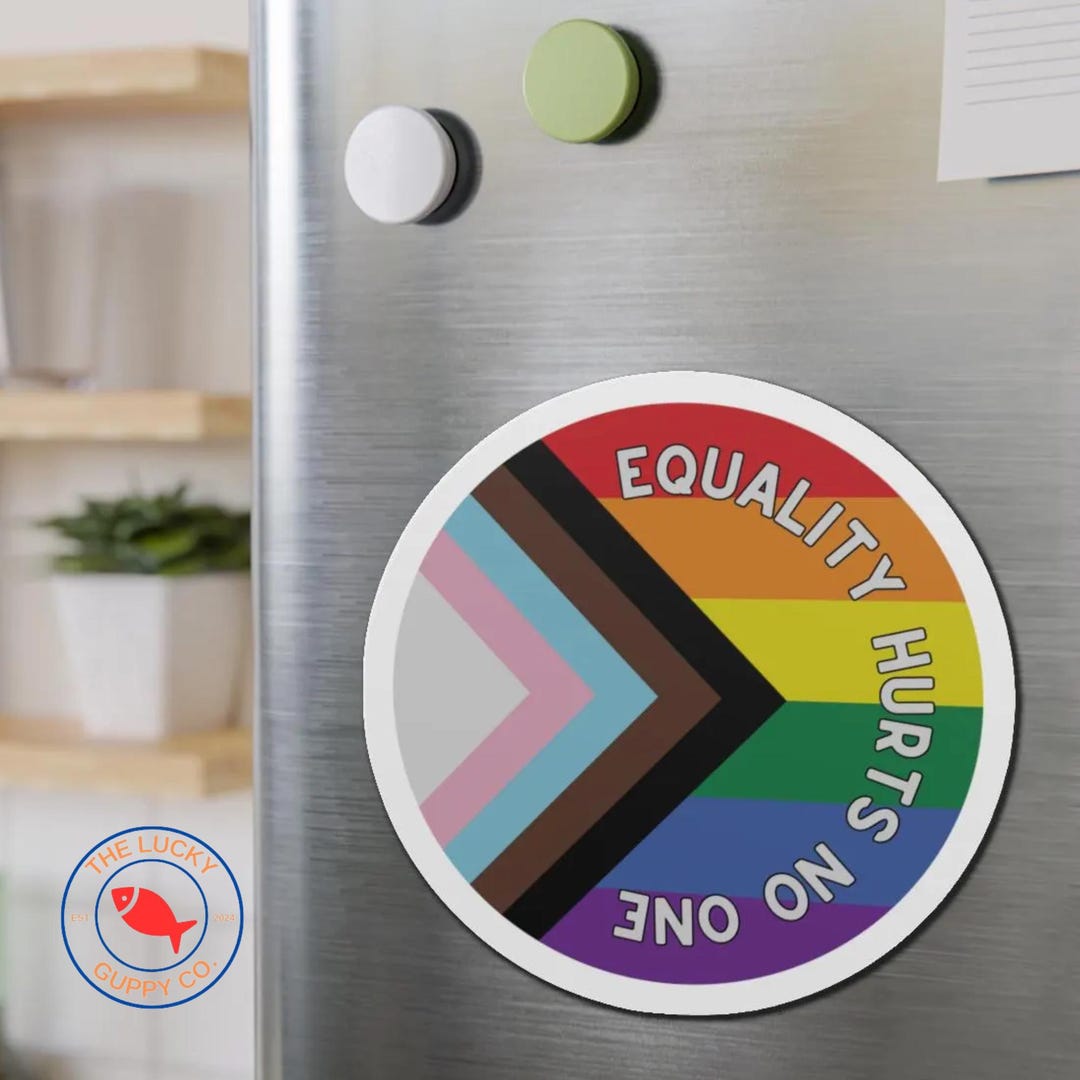Equality Hurts No One Bumper Magnet Sticker, Defend Equality, Equality ...