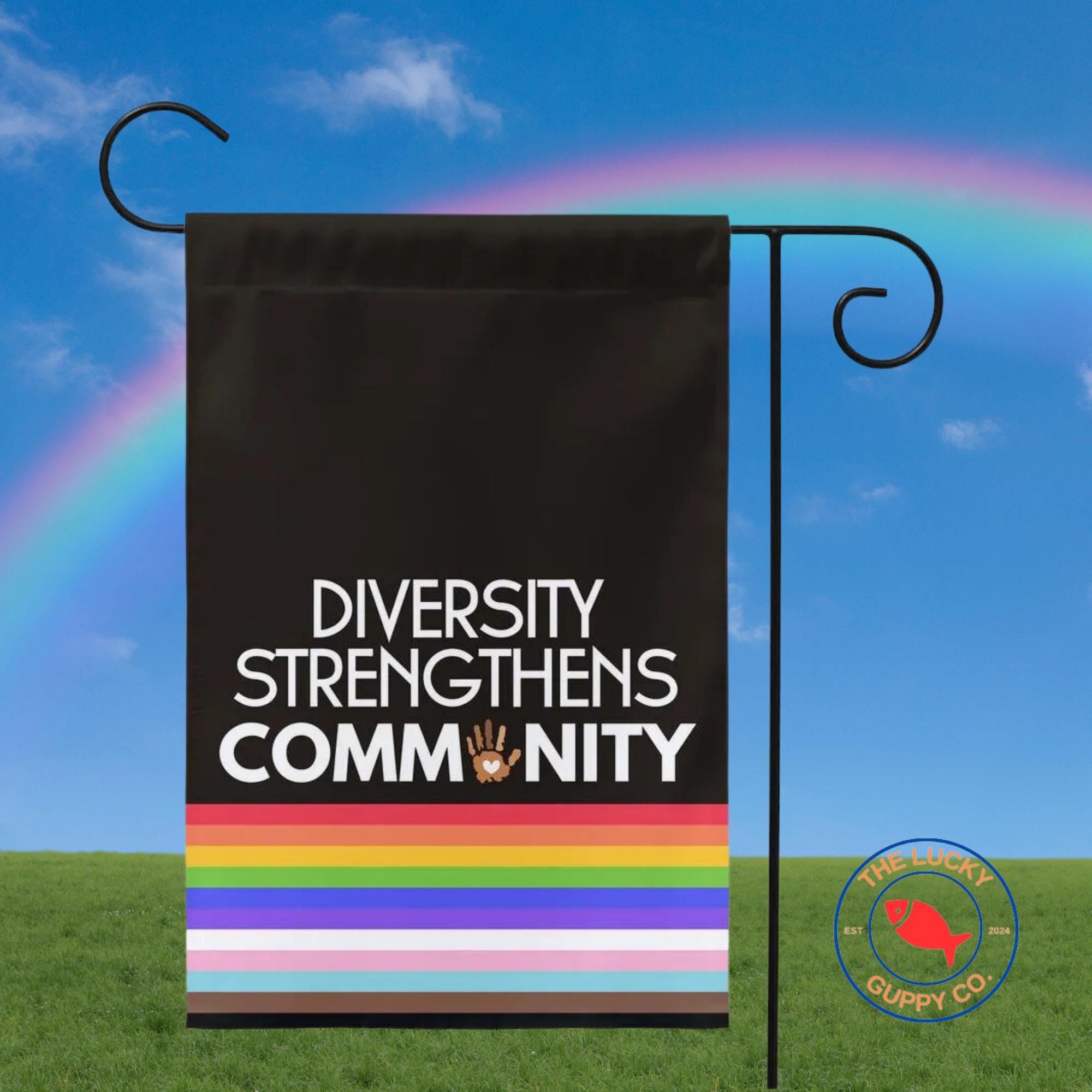Diversity Strengthens Community, Pro Diversity Yard Sign, Pro American ...