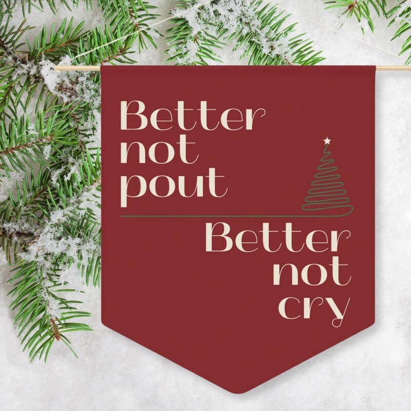 Better Not Pout Sign - Etsy