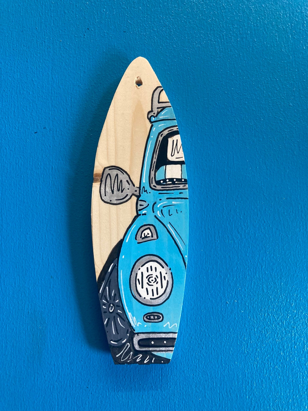 Personalized Mini Surfboard Camper Van - Etsy