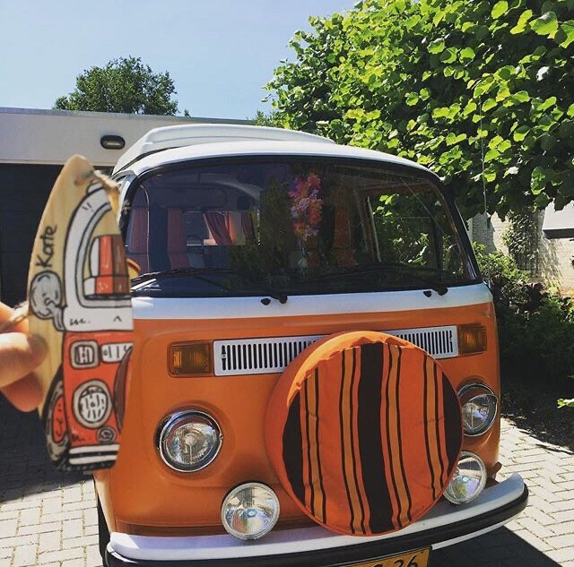 Personalized Mini Surfboard Camper Van - Etsy