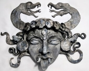 Kali mask PRINTABLE. Kali ma. Kali goddess. Indian goddess