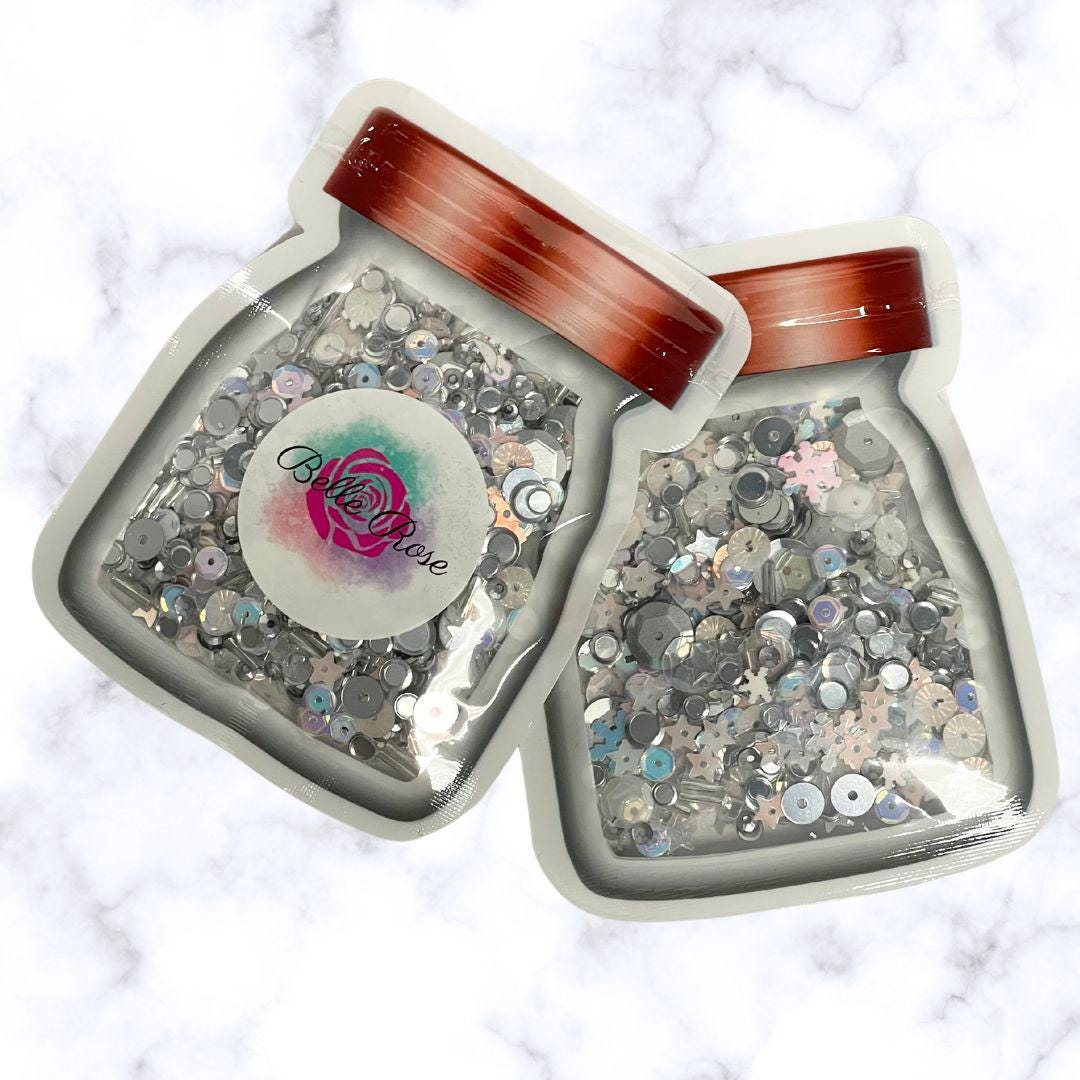 Tinsel Snow Sequin Confetti Mix | Shaker Card | Shaker Pocket ...