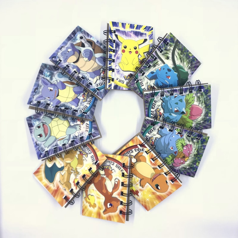 Pokemons Notebook - Etsy