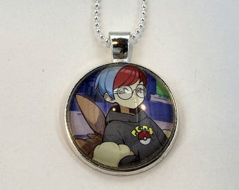 Umbreon Pokemon Necklace OR Keychain Upcycled Pokemon Card Pendant ...