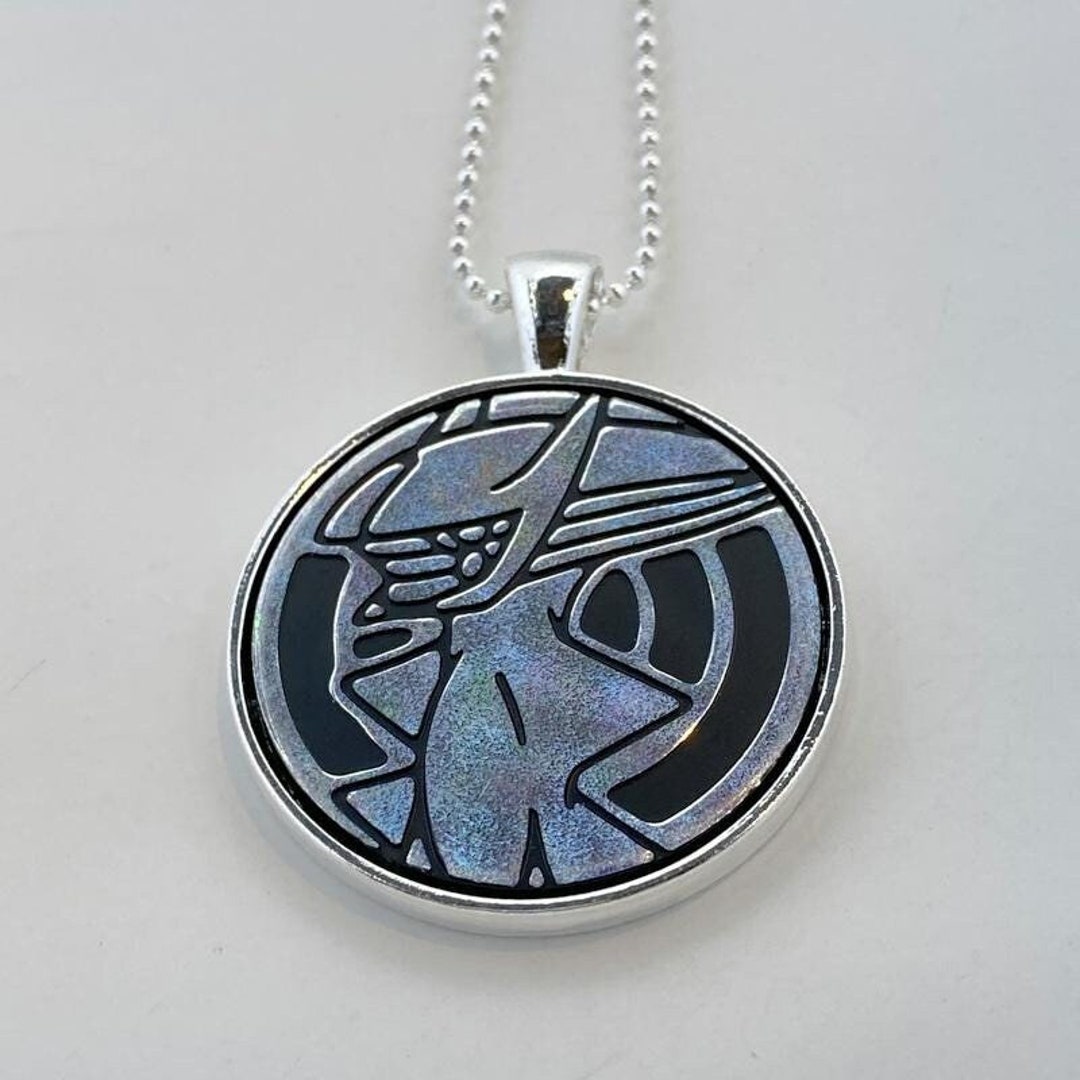 Arceus Pokemon Necklace OR Keychain Upcycled Pokemon Coin Pendant ...