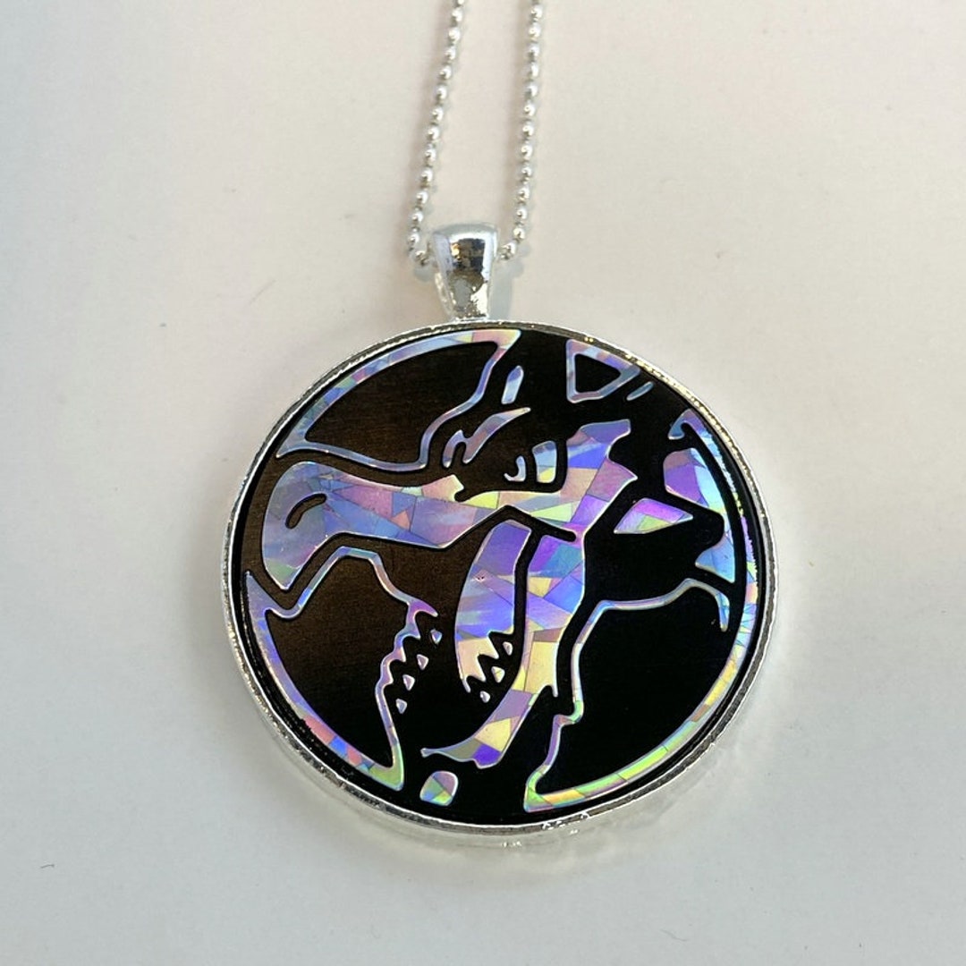 Mega Aerodactyl Necklace Pokemon Necklace OR Keychain Upcycled Pokemon ...