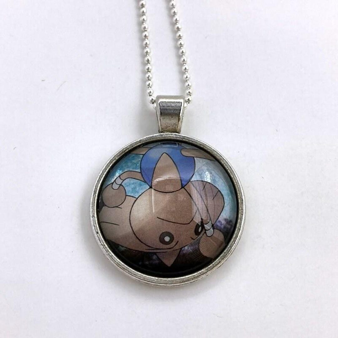 Pokemon Hitmontop Necklace - Holographic Pokemon Card Pendant - Pokemon ...