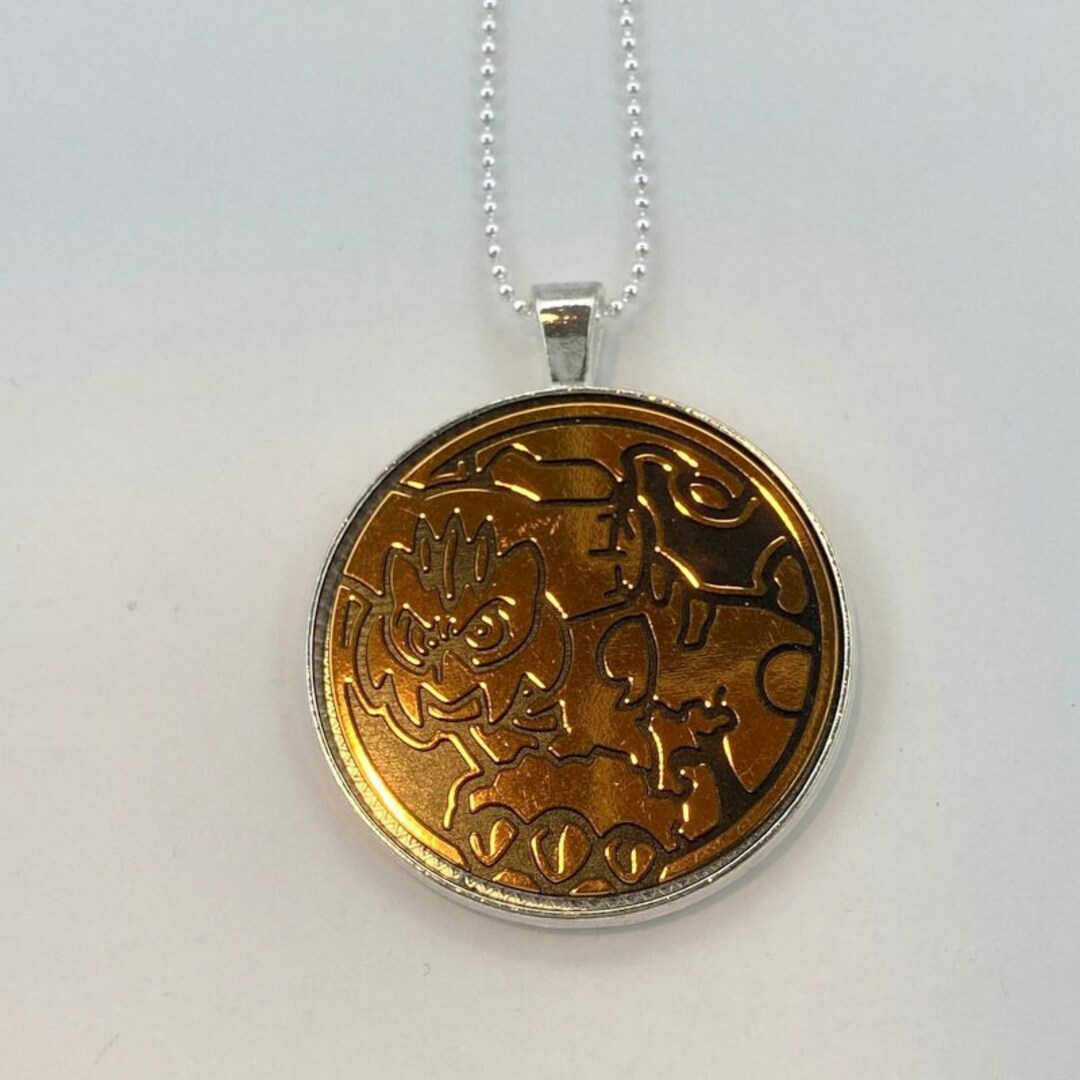 Landorus Necklace Pokemon Necklace OR Keychain Upcycled Pokemon Coin ...