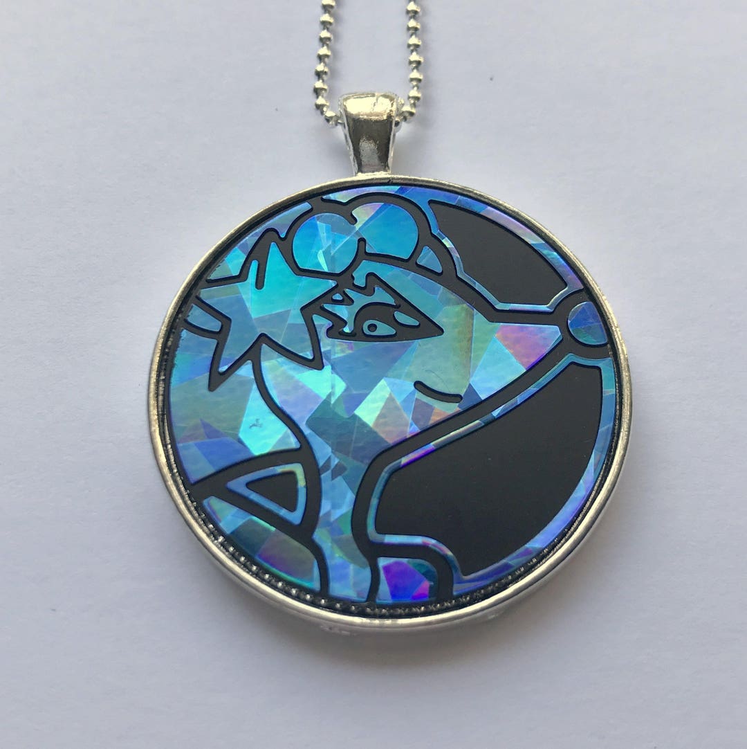 Primarina Pokemon Necklace OR Keychain Upcycled Pokemon Coin Pendant ...