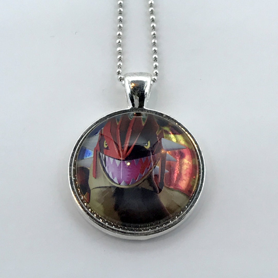 Pokemon Groudon Necklace Holographic Pokemon Card Pendant Pokemon ...