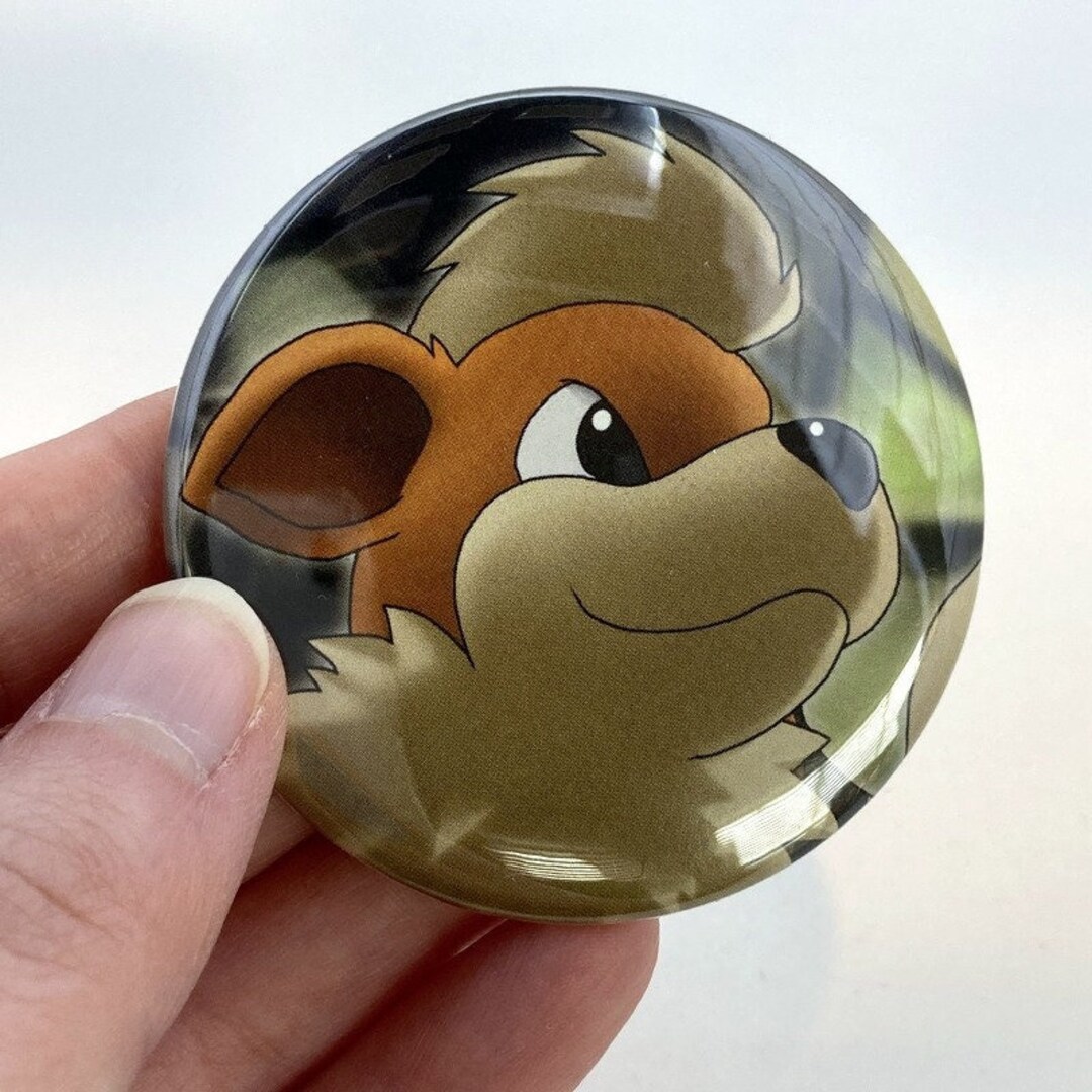 Pokemon Growlithe Pocket Mirror - Growlithe Mirror - Hand Mirror ...