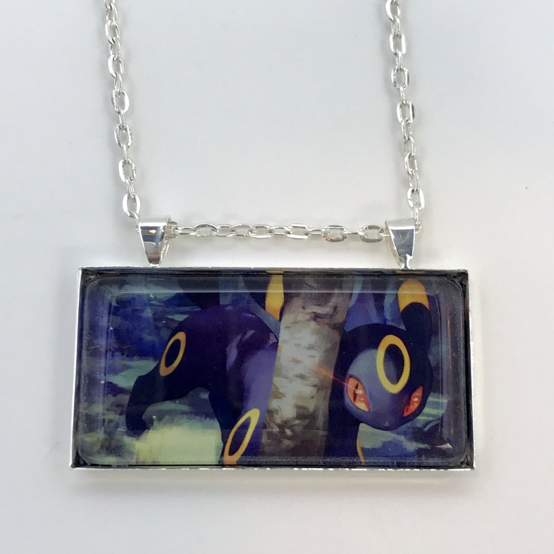 Umbreon Necklace Pokemon Card Necklace Upcycled Pokemon - Etsy Italia