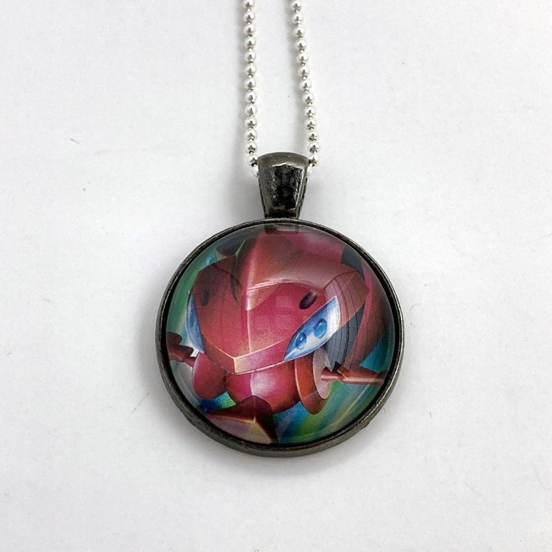 Pokemon Genesect Necklace Holographic Pokemon Card Pendant Pokemon ...