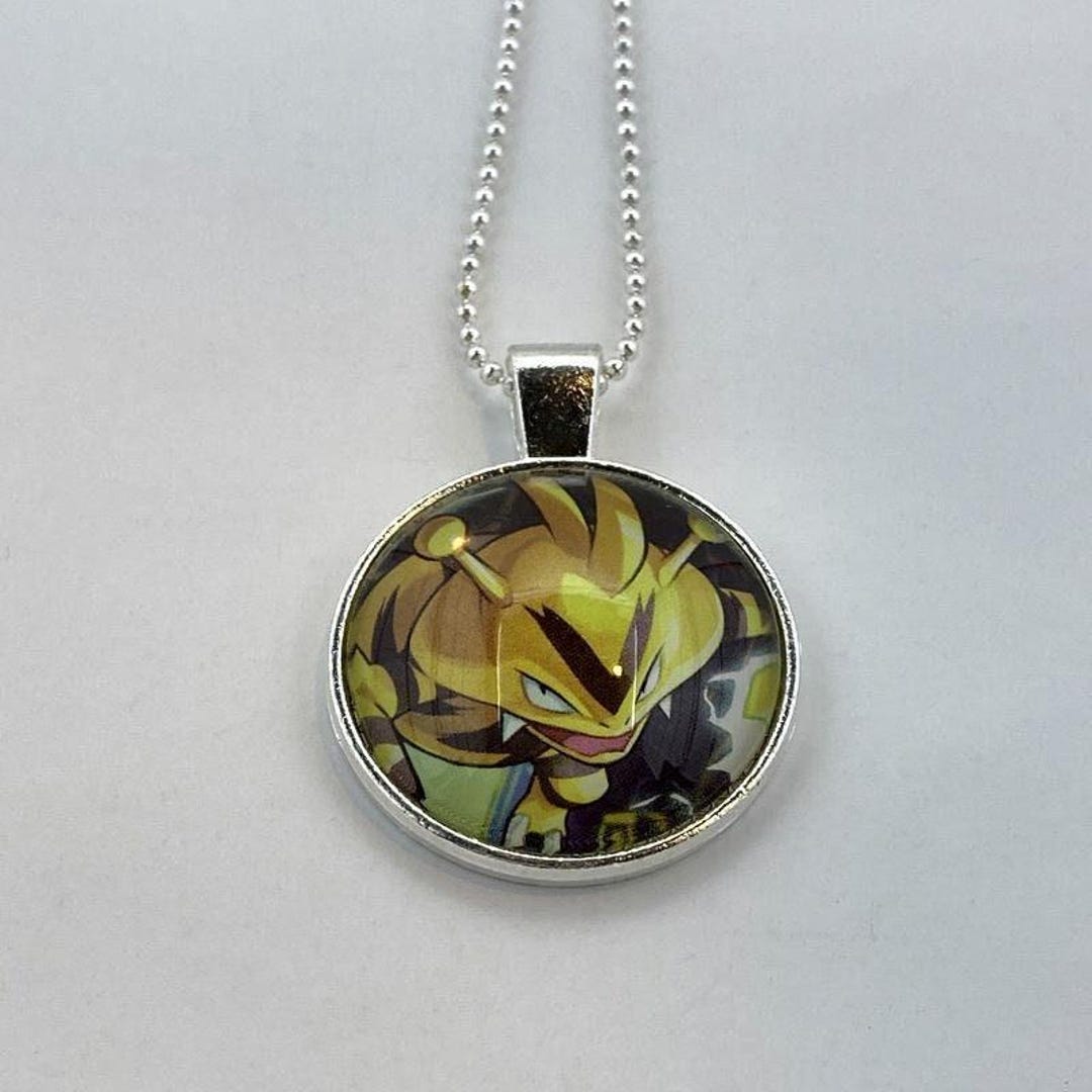 Electabuzz Necklace - Upcycled Pokemon Card Pendant - Pokemon Necklace ...