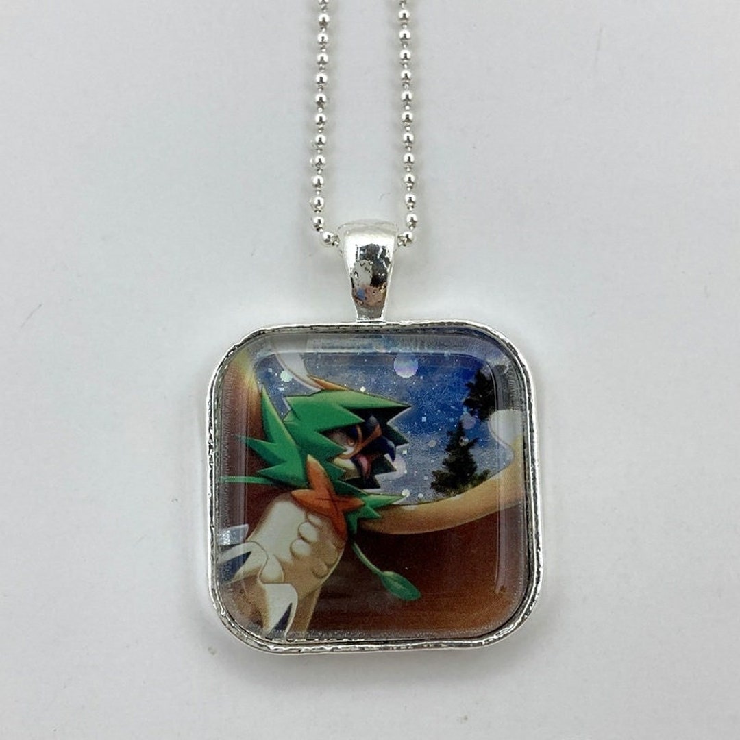 Pokemon Decidueye Necklace Holographic Pokemon Card Pendant Pokemon ...