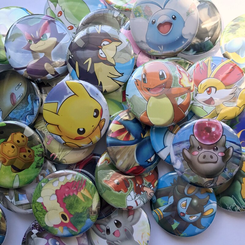 Pinback Button Set - Etsy