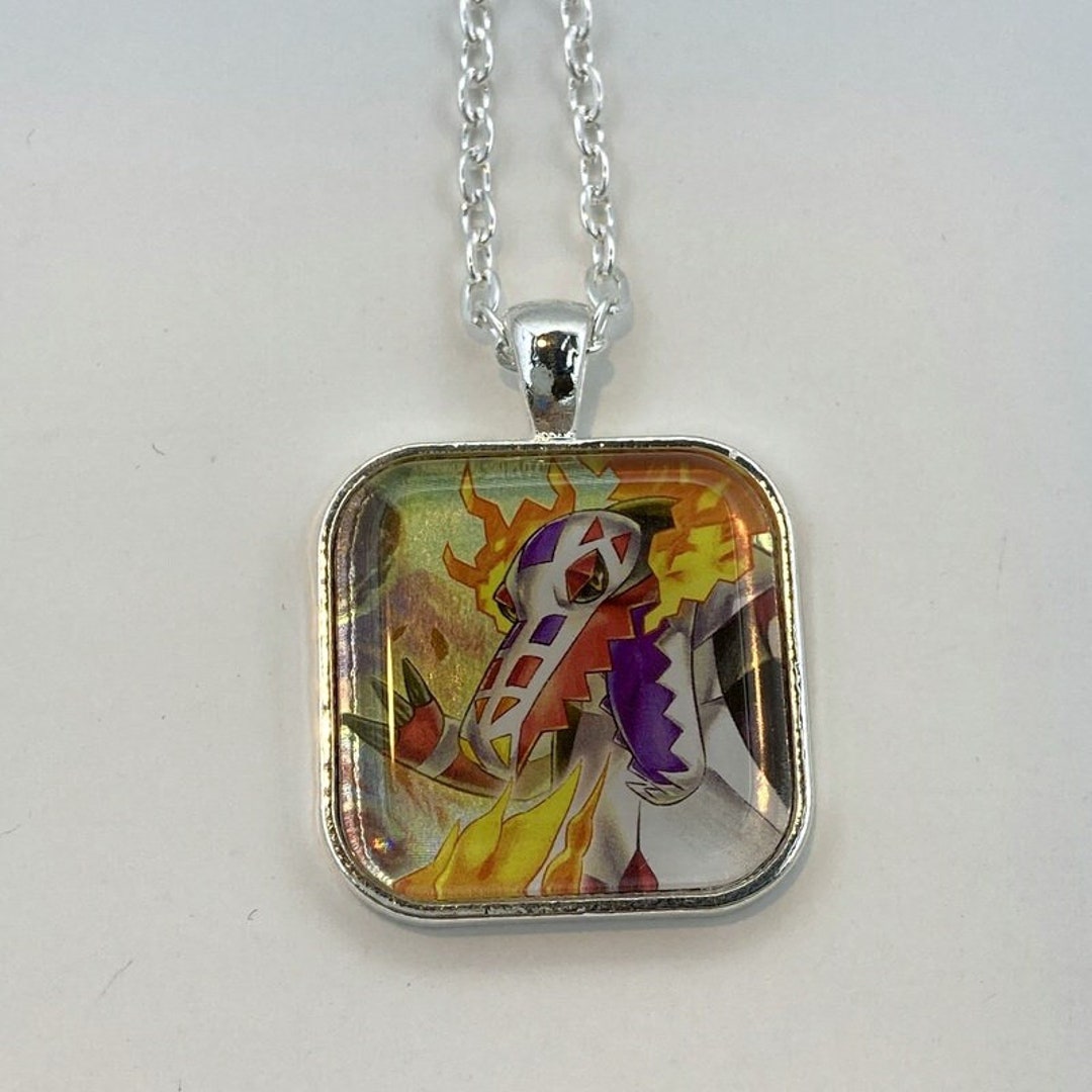 Pokemon Skeledirge Necklace Holographic Pokemon Card Pendant Pokemon ...